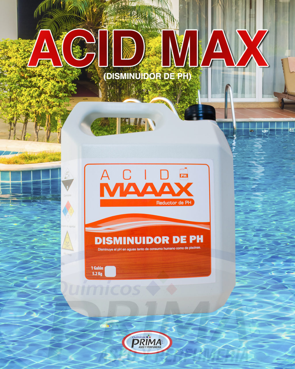 ¿Qué ocurre si el pH de la piscina está alto? - Quimicos Prima Quimicos