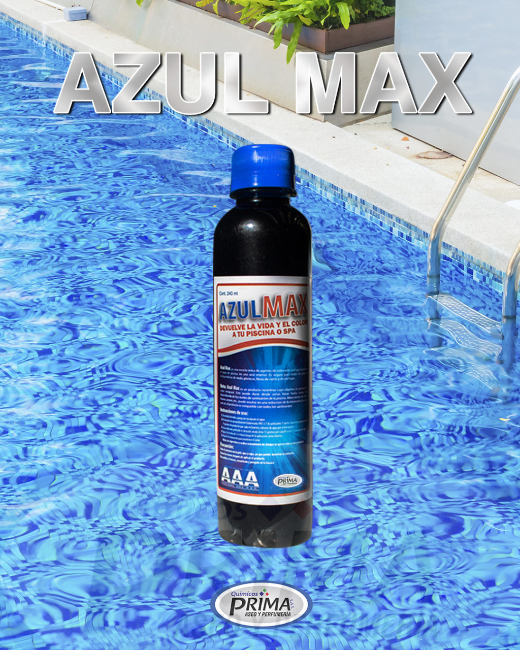 ¿Como darle color a el agua de tu Piscina o Spa? - Quimicos Prima